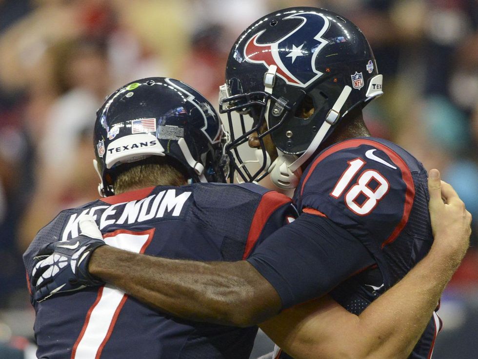 Case Keenum gets help from important friend in Texans QB fight ...