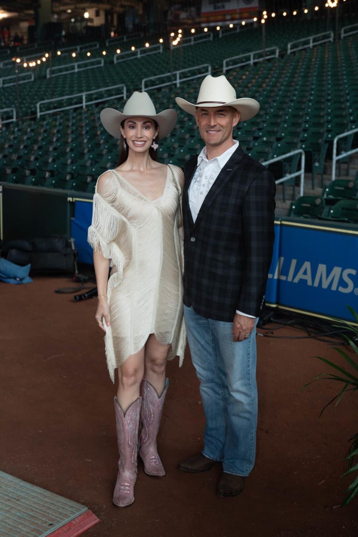 April Marie Salazar and Dr. Jorge Salazar. - CultureMap Houston