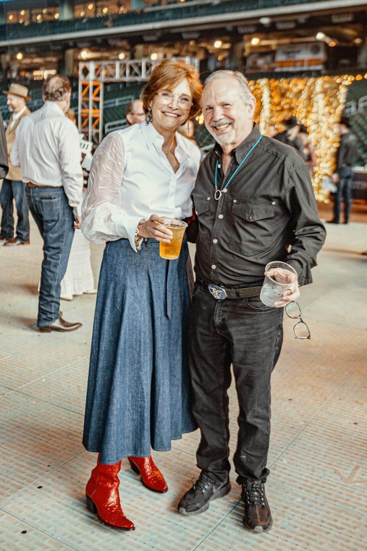 Bobbie Nau and Marc Grossberg. - CultureMap Houston