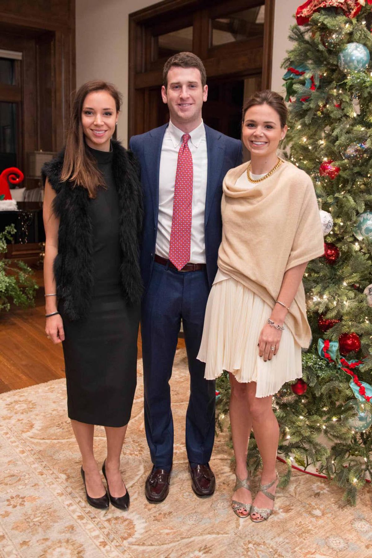 Anjelaka Stolte, Ryan and Natasha Roller. - CultureMap Houston