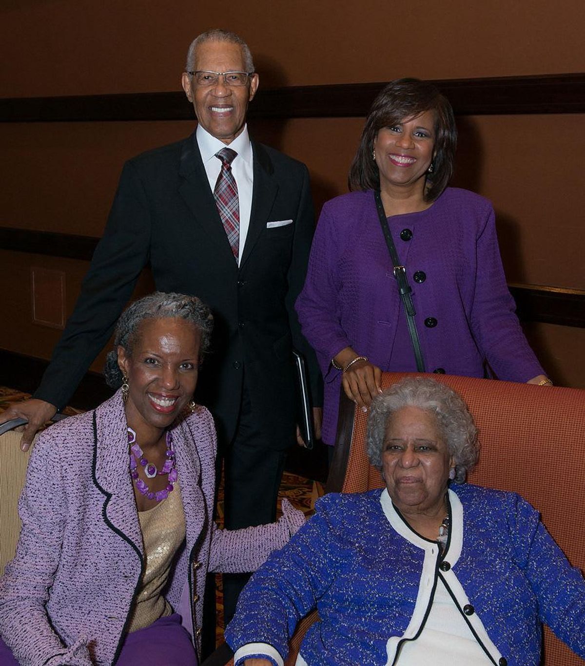 Cheryl Lawson, from left, the Rev. William Lawson, Melanie Lawson and ...