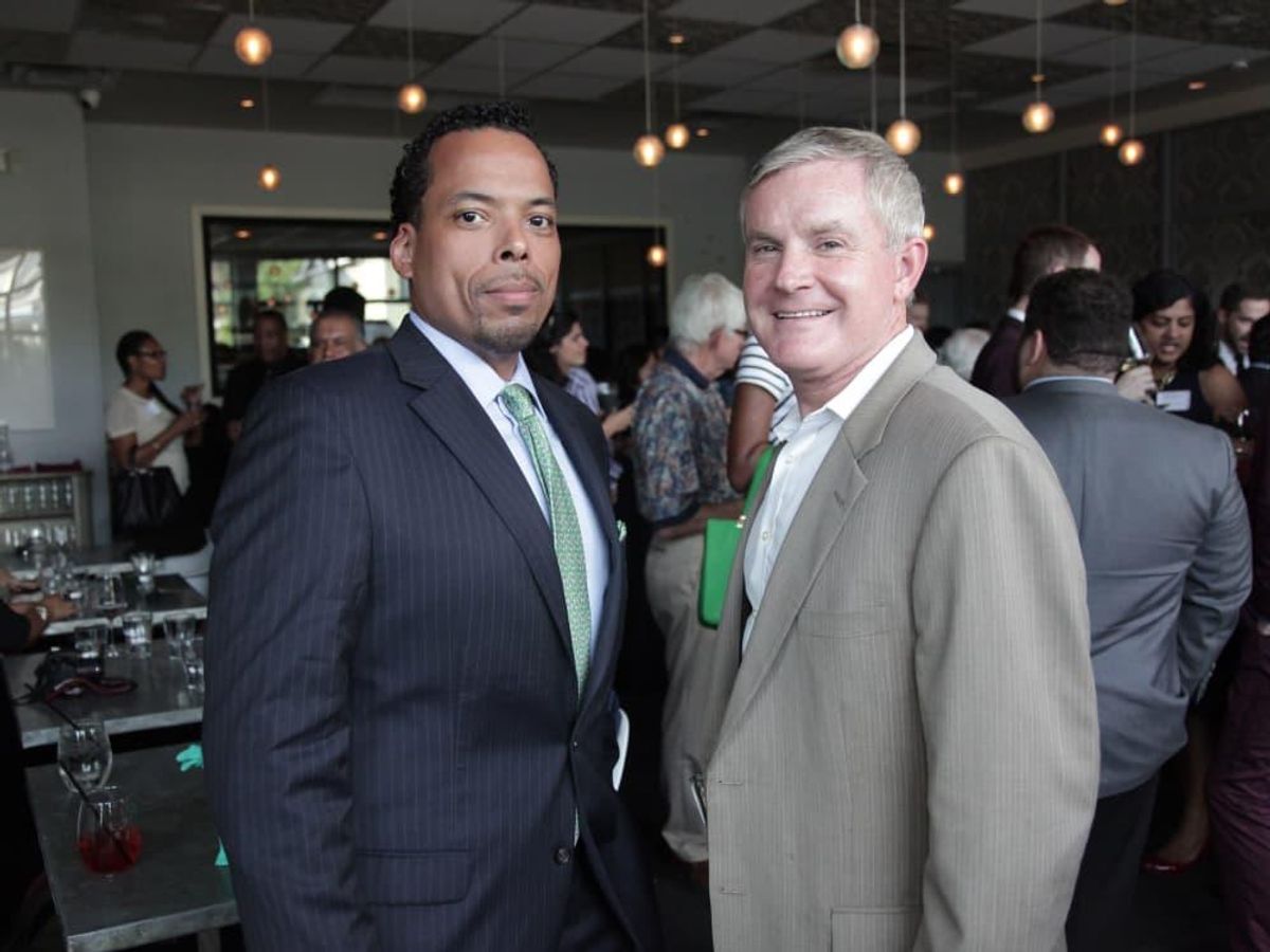 City Controller Ronald Green, Keir Murray. - CultureMap Houston