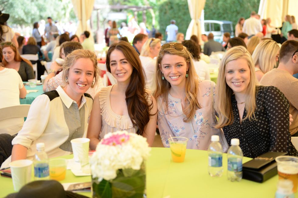 Kim Siegl, from left, John Register, Lauren St. Pierre and Mary Kate ...
