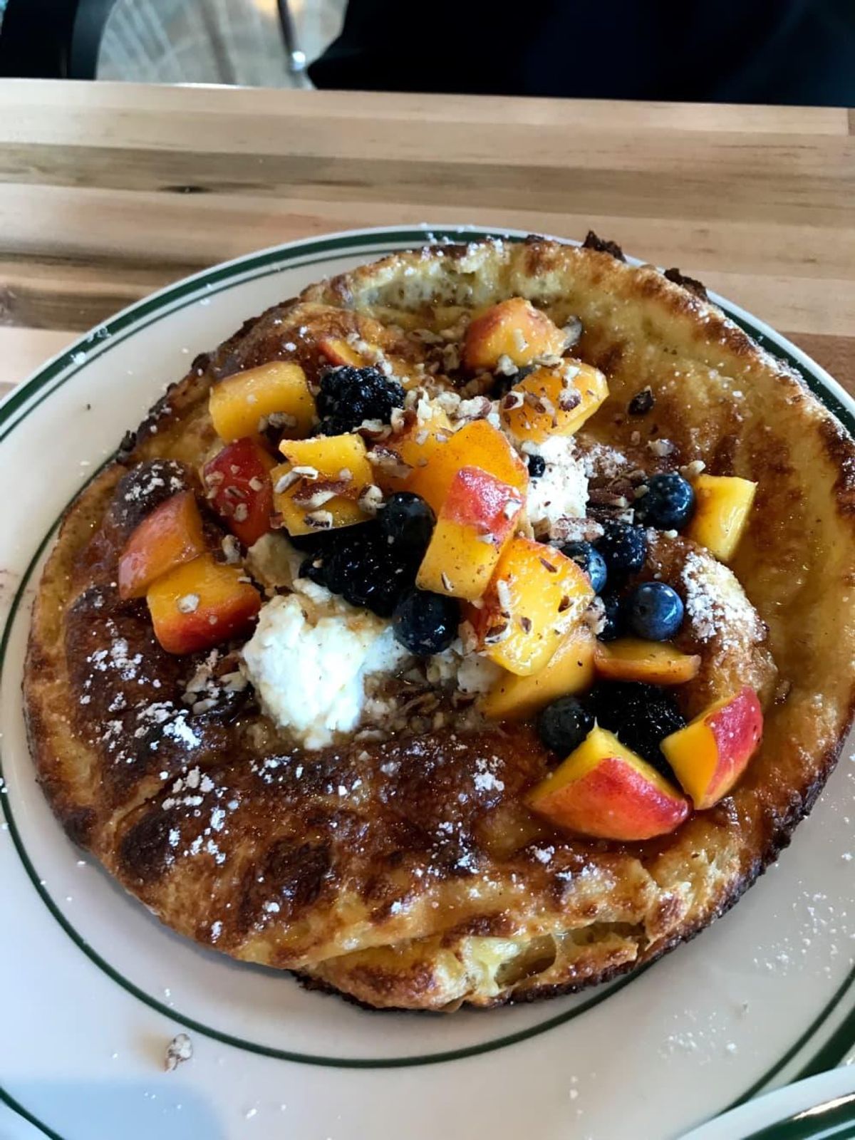 Baby Dutch pancake. - CultureMap Houston