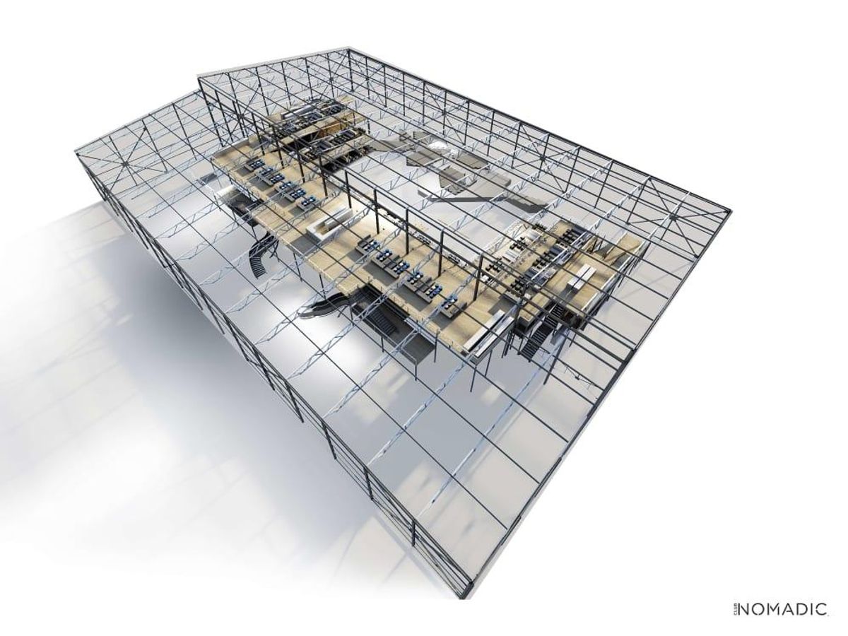 Overhead view of Club Nomadic. - CultureMap Houston