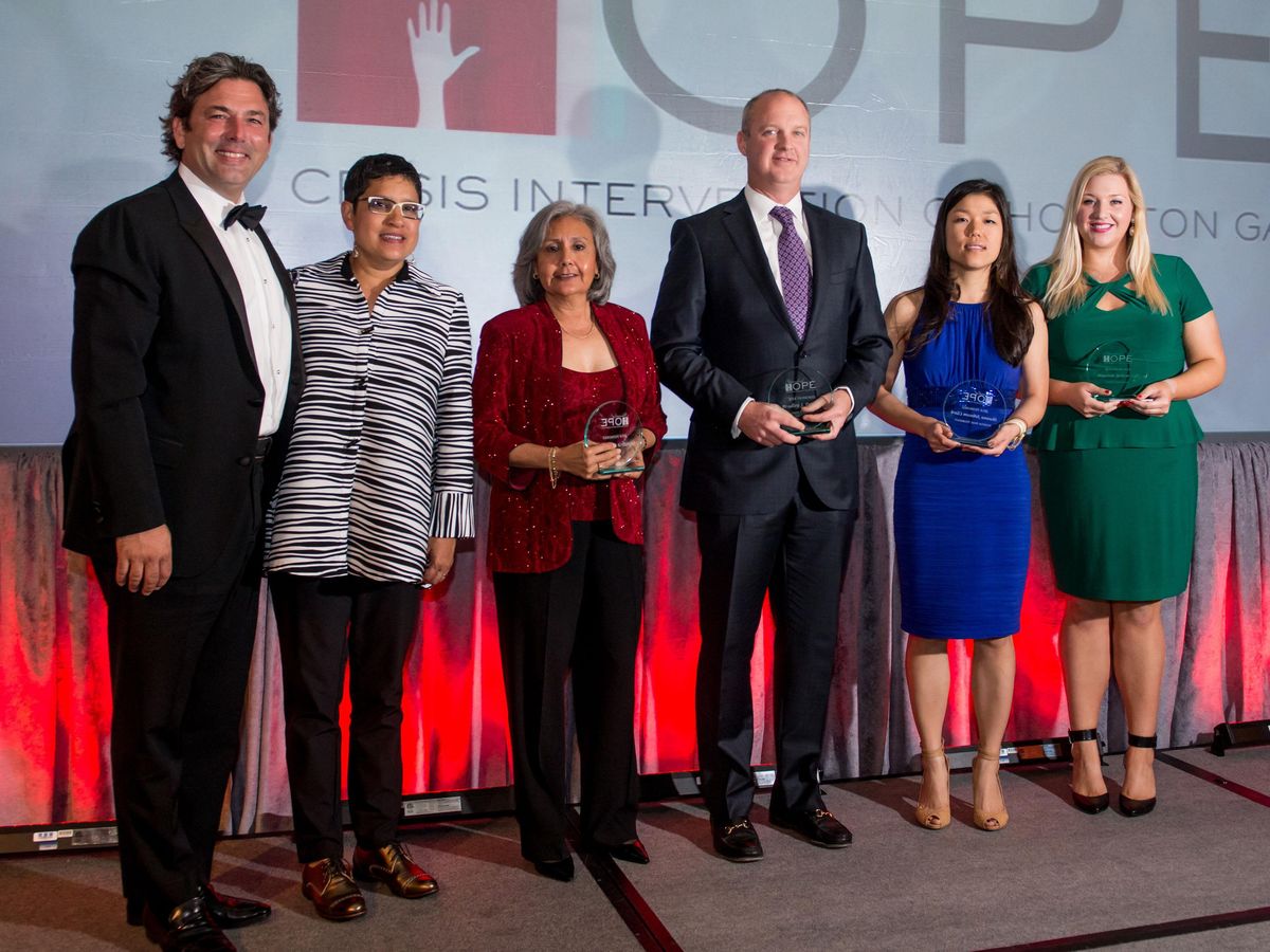 From left, Jared Lang, Naomi Madrid, Sandra A. Lopez, Brad Deutser ...