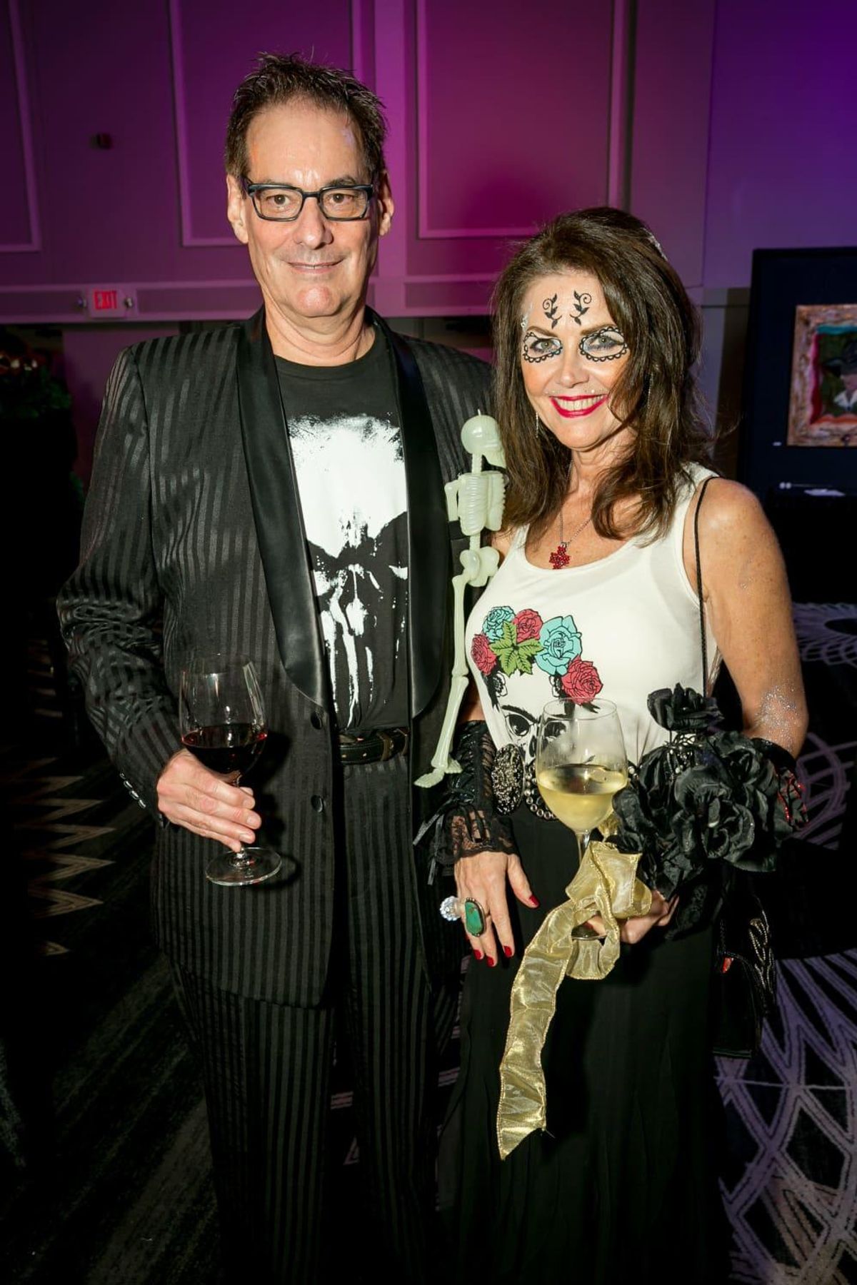 Dale Petrini and Dr. Michelle Cummins. - CultureMap Houston