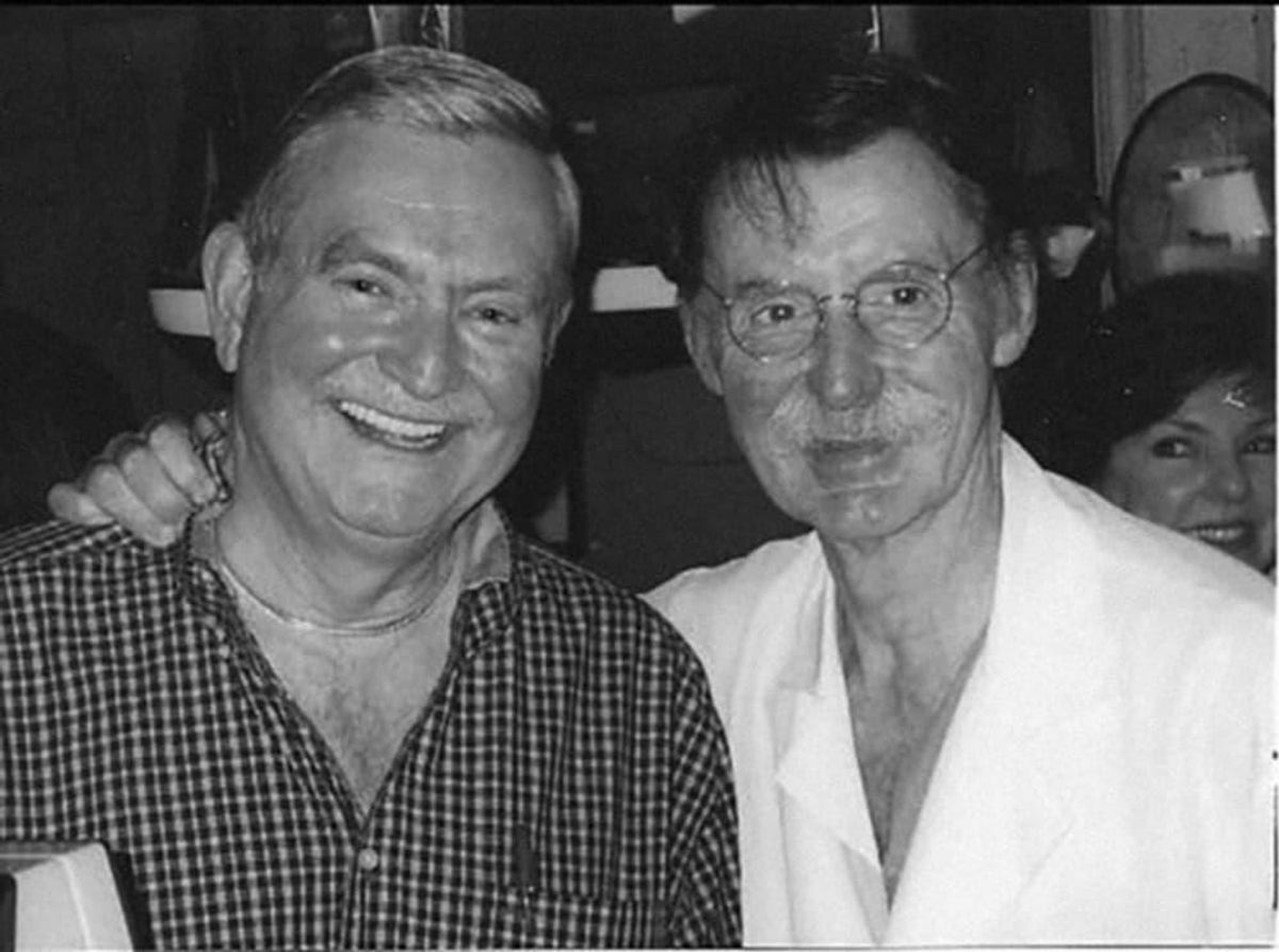 Ward with medical reporter Dr. James "Red" Duke. - CultureMap Houston