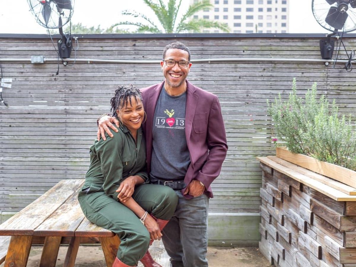 Chris Williams with Late August chef Dawn Burrell, Lucille's ...