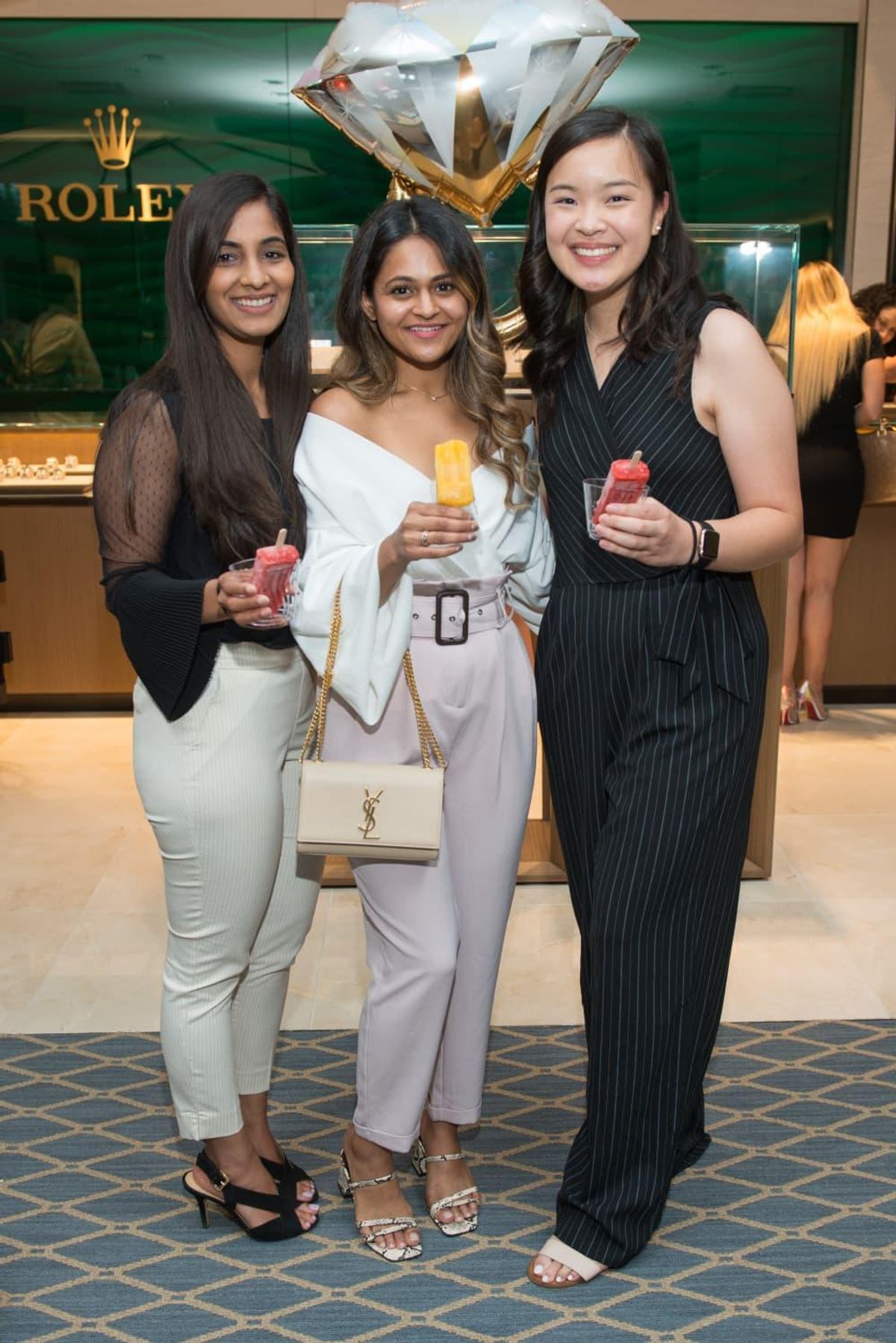 Falaq Dhuka, Alicia Dhuka, and Alice Hou. - CultureMap Houston