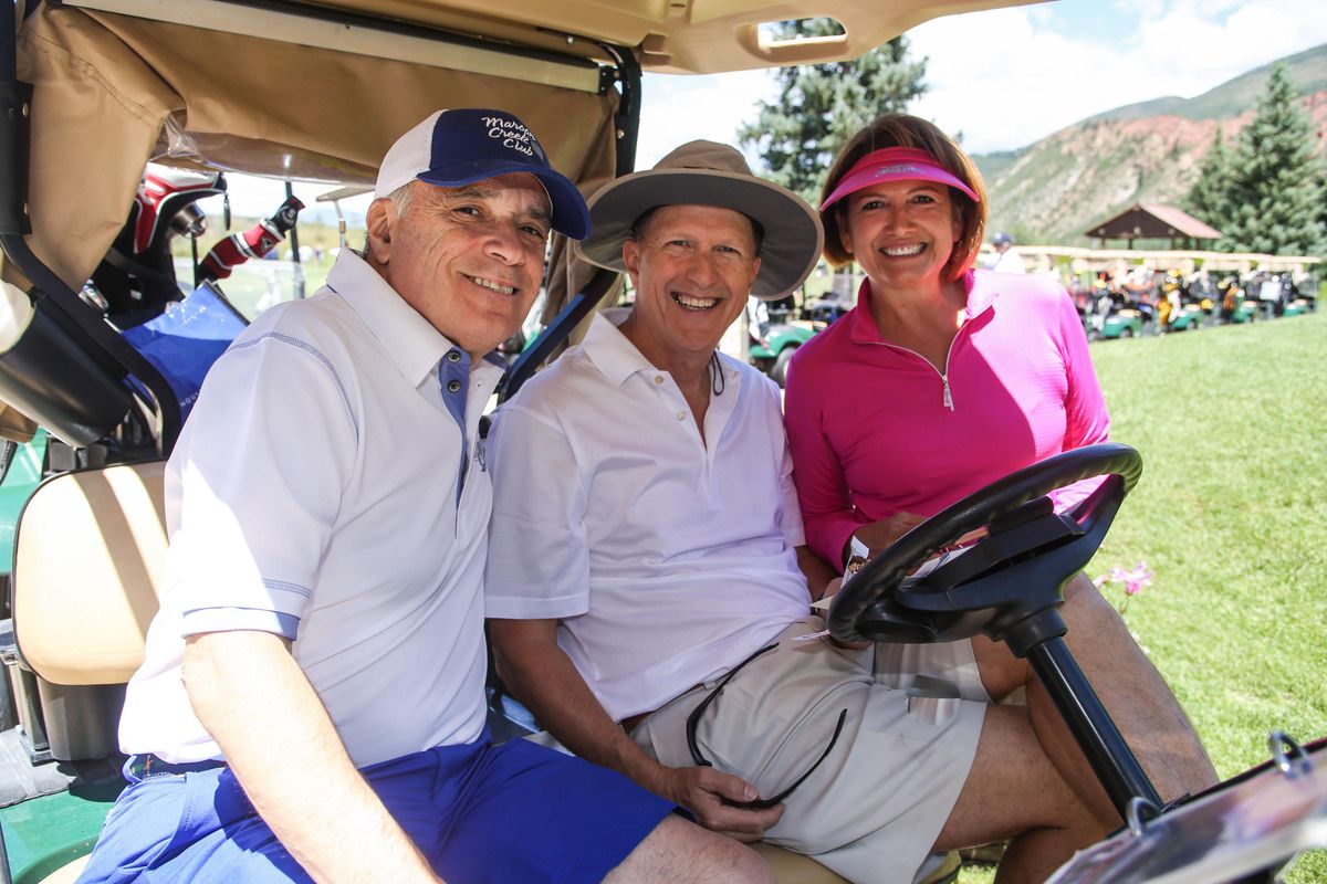 Dr. David Rosenfield, from left, Johnny Duncan and Maria Rosenfield ...