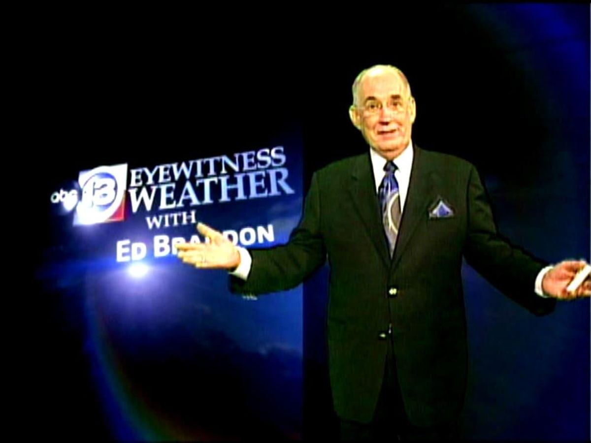 The jovial weatherman guided Houston through myriad calm and stormy ...
