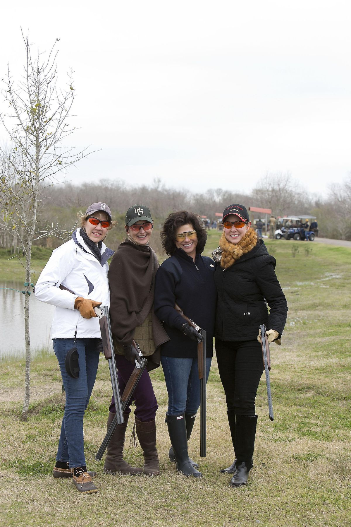 Elizabeth Blakemore, from left, Laurie Morian, Windi Grimes and S.J ...