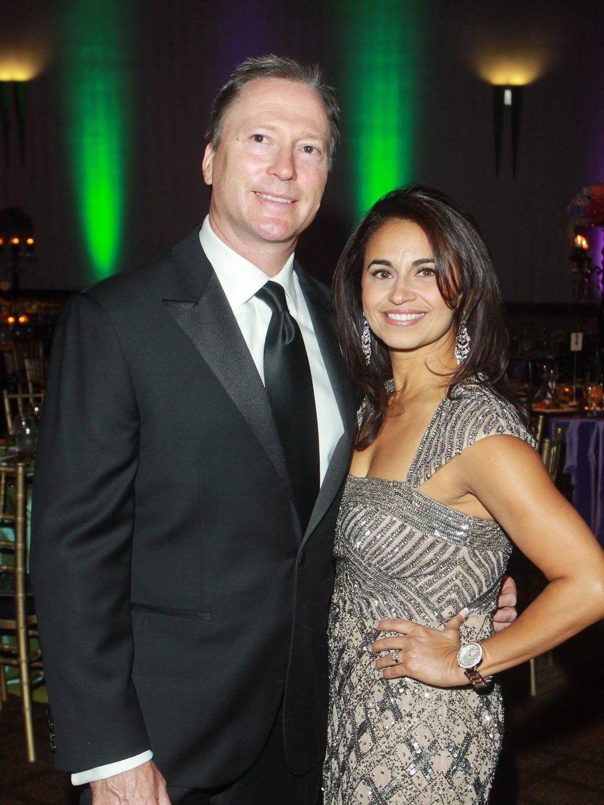 Greg and Terri Ebel at The Ensemble Theatre gala. - CultureMap Houston