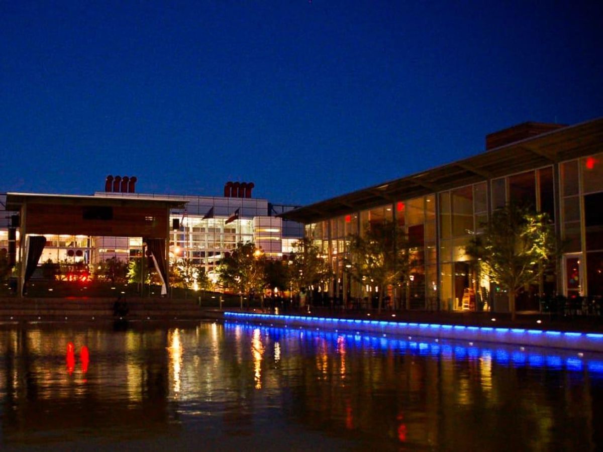 Discovery Green at Night - CultureMap Houston