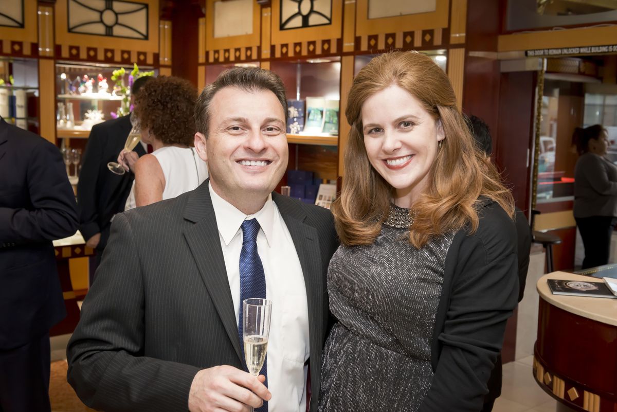 Fadi Yacob and Beverly Barrett. - CultureMap Houston