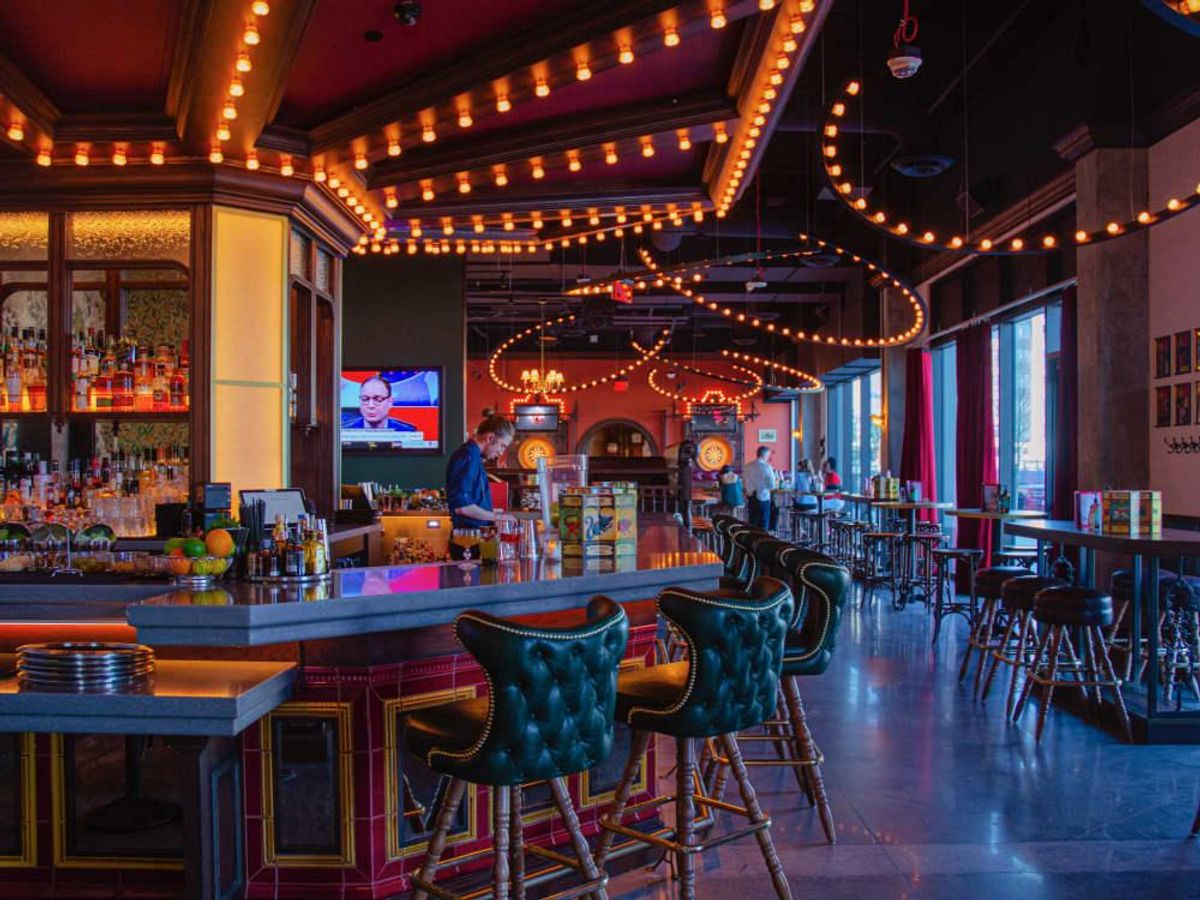 A look at the bar. - CultureMap Houston