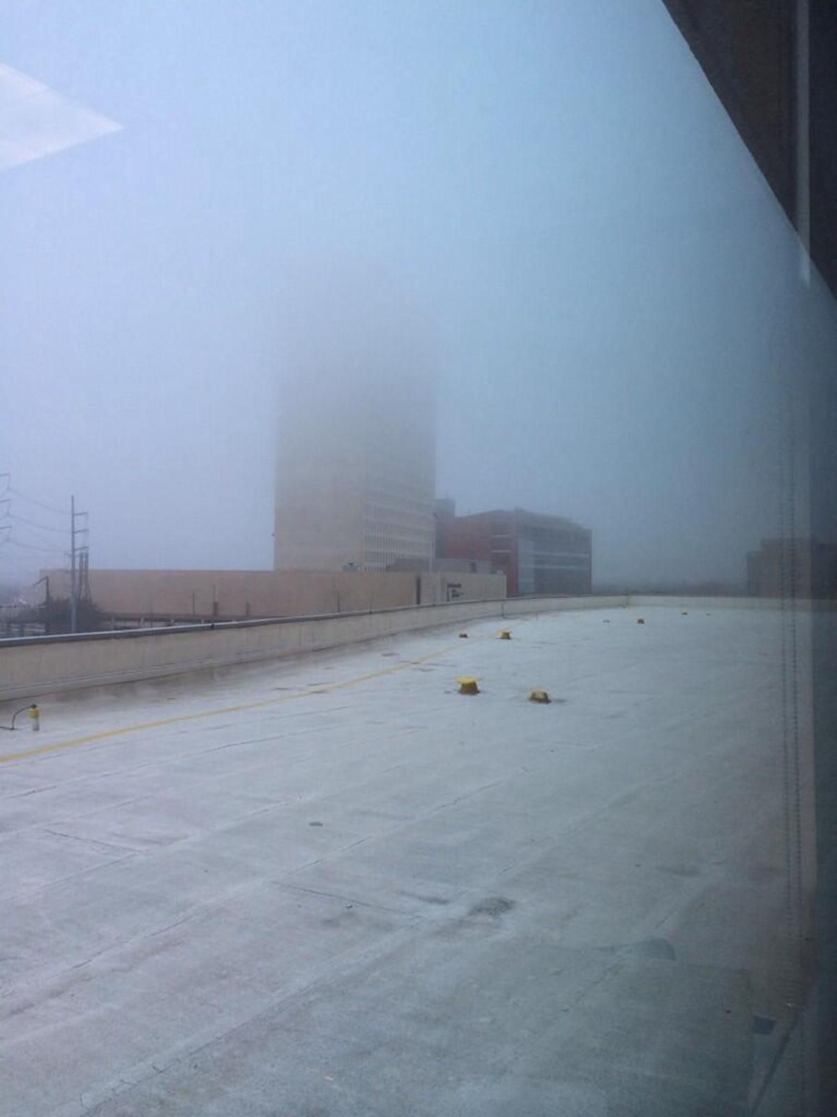 Hagla Sophia captions her photo, "Eat your heart out London fog ...