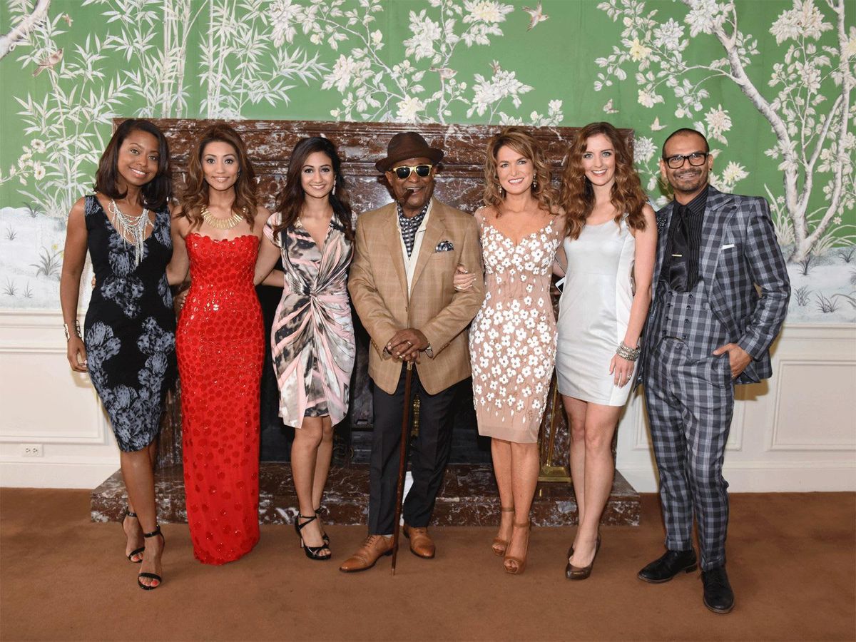Melinda Spaulding, from left, Rita Garcia, Rashi Vats, Jose Grinan ...
