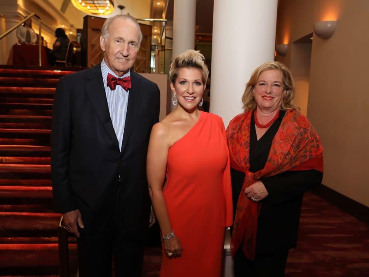 Jim Crownover, Joyce DiDoonato, Molly Crownover. - CultureMap Houston