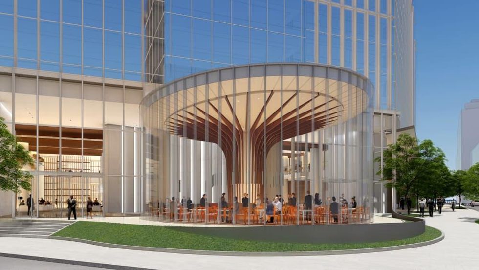 Striking downtown tower writes a new story for old Houston Chronicle ...