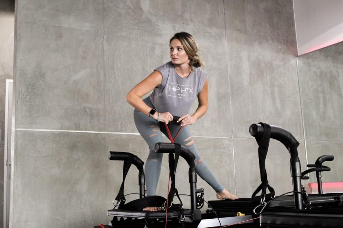 The name stands for high intensity pilates. - CultureMap Houston