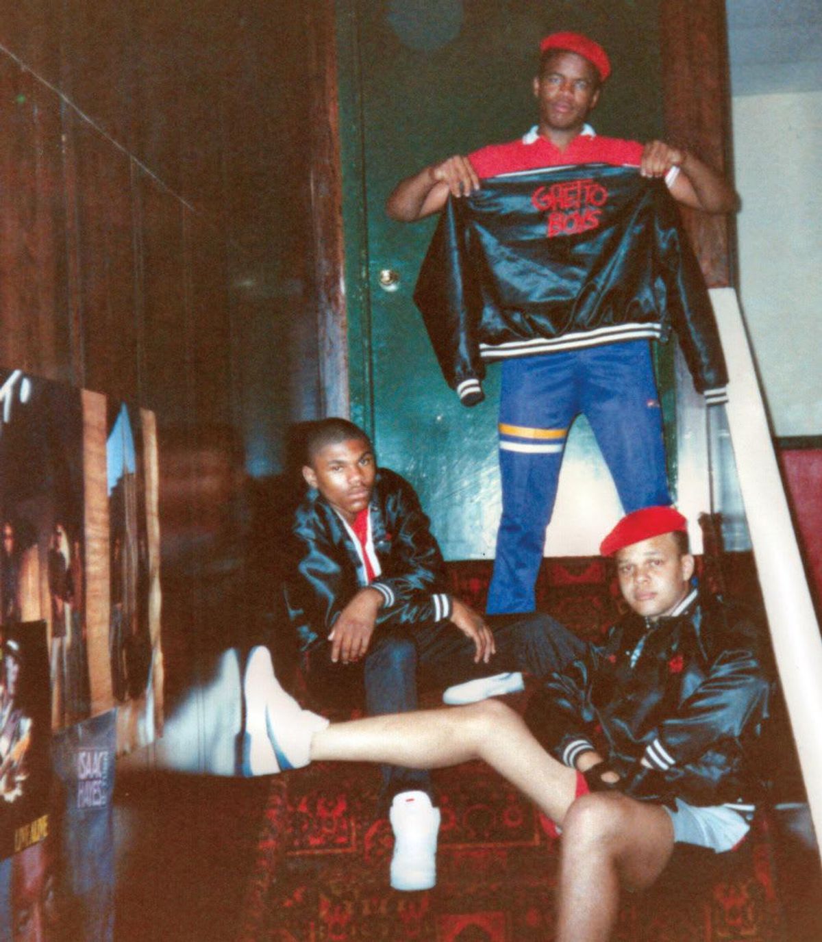 Raheem, Sire Jukebox and DJ Ready Red of an early lineup of the Geto ...