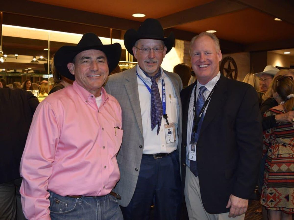 James Mora, Ronnie Gulihur, Dan Cheney, Rodeo Houston COO. - CultureMap ...