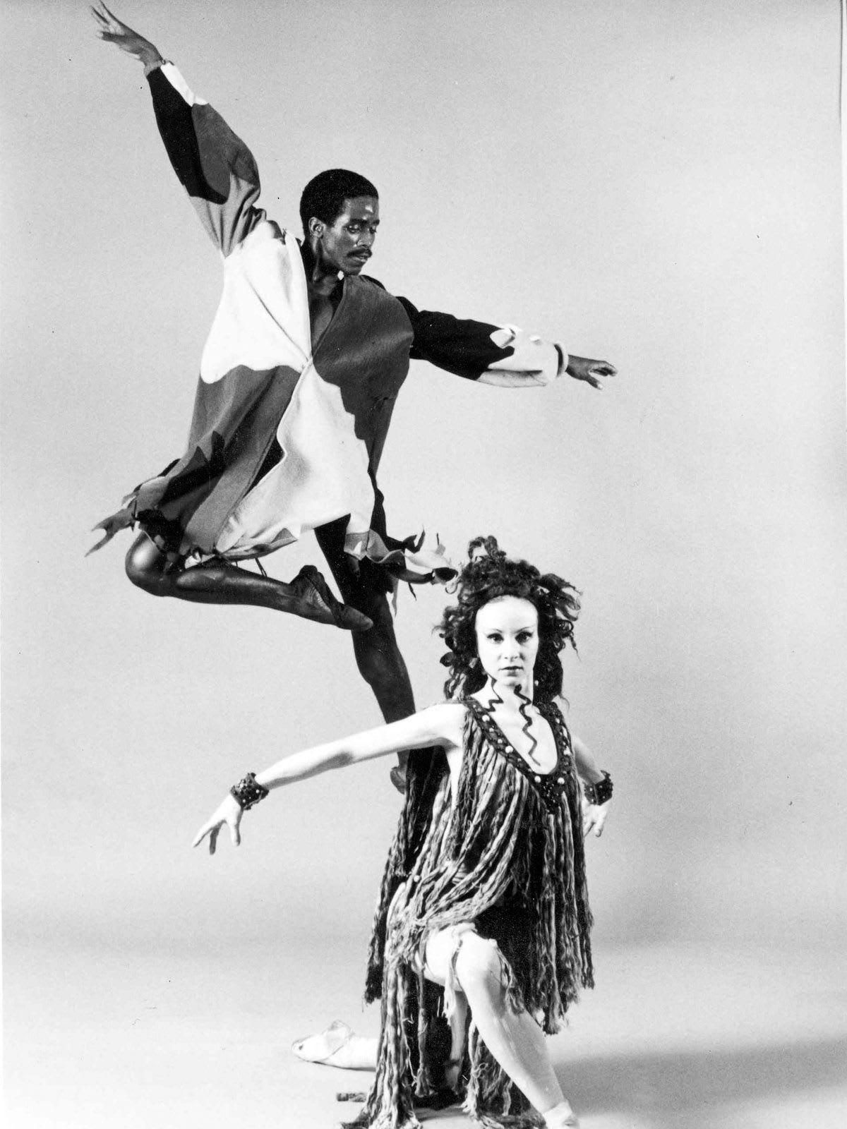 Adrian James and Melissa Lowe in Carmina Burana, circa 1975 ...