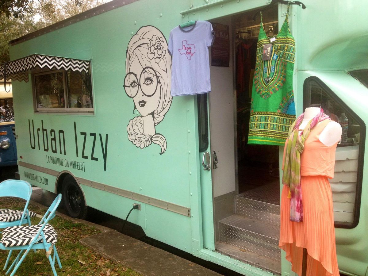 Urban Izzy, a fashionable shop on wheels, recommends hand dyed clothes ...
