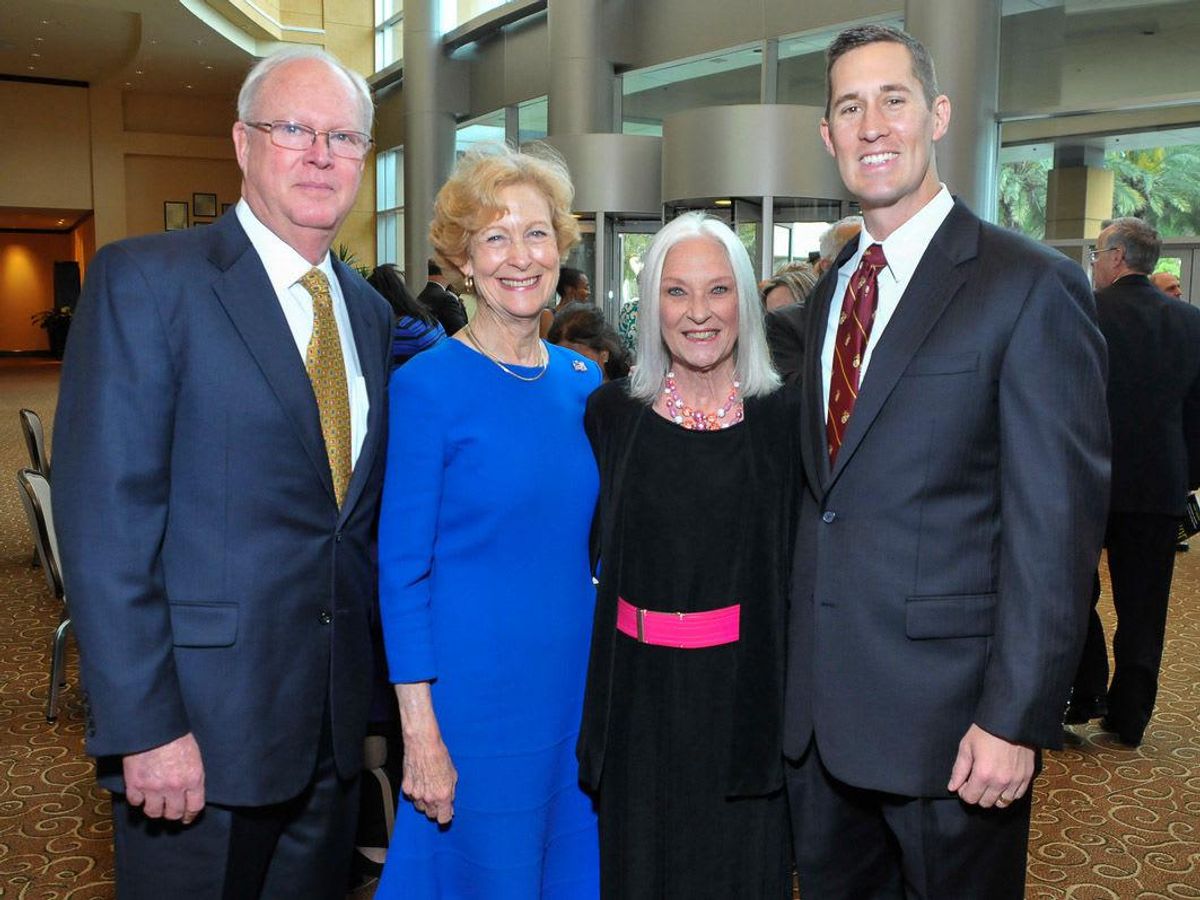 Jim Faucett, from left, Susan Baker, Cynthia Nordt and Donovan Campbell ...