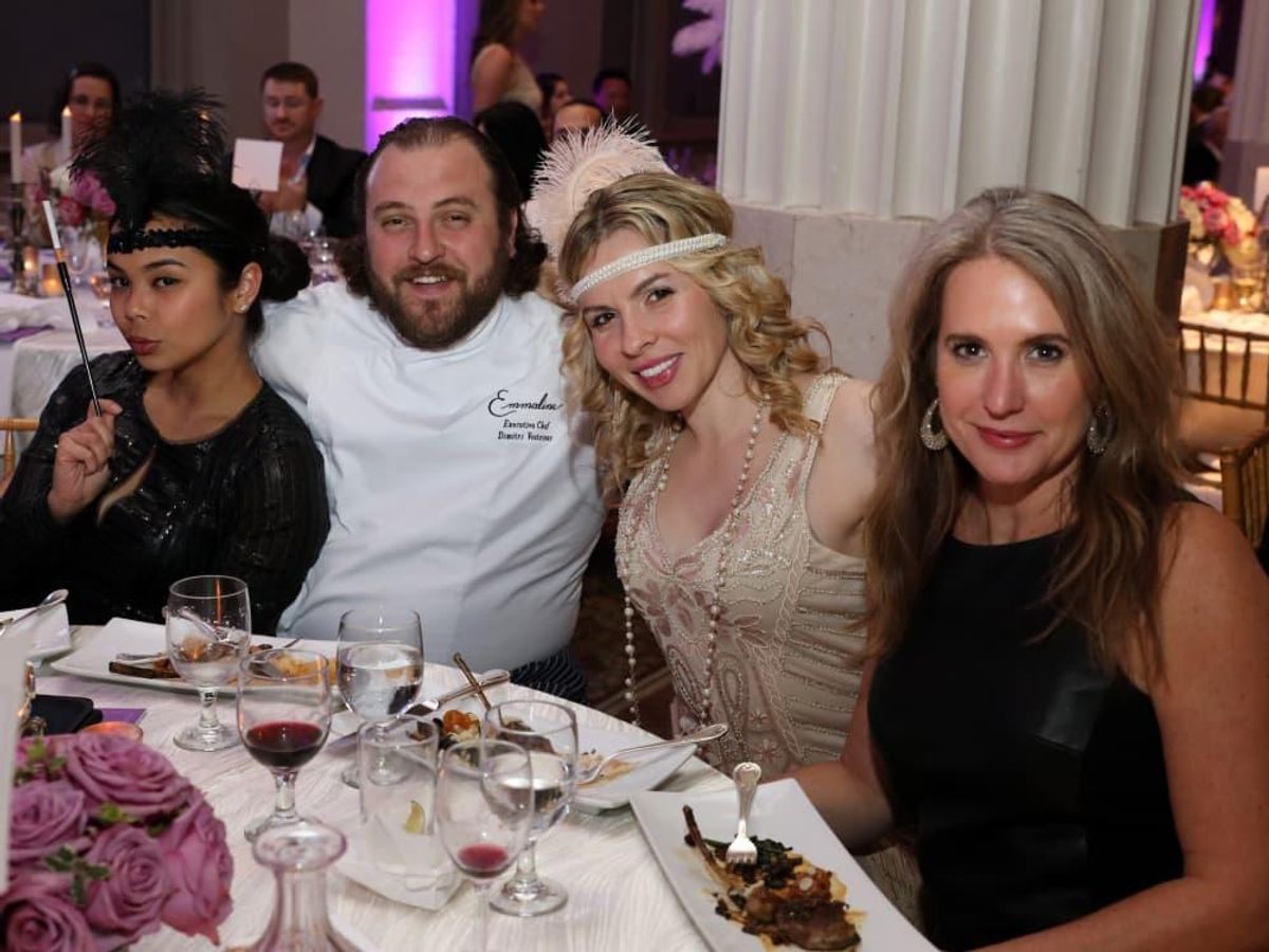 Chef Dimitri Voutsinas, second from left, of Emmaline restaurant and ...