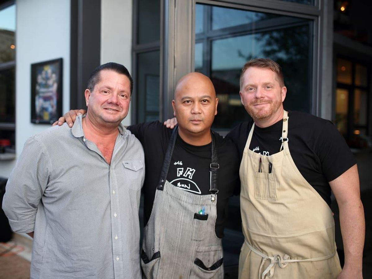 Scott Hildebrand, Jonald Veneracion, Ryan Hildebrand. - CultureMap Houston