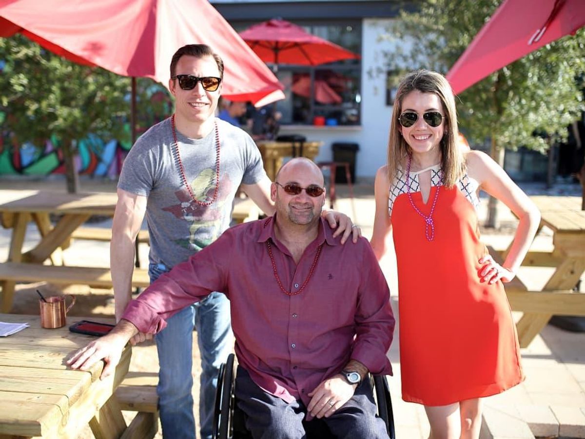 Steve Zito, Don Whitehead, Natalia Zito. - CultureMap Houston
