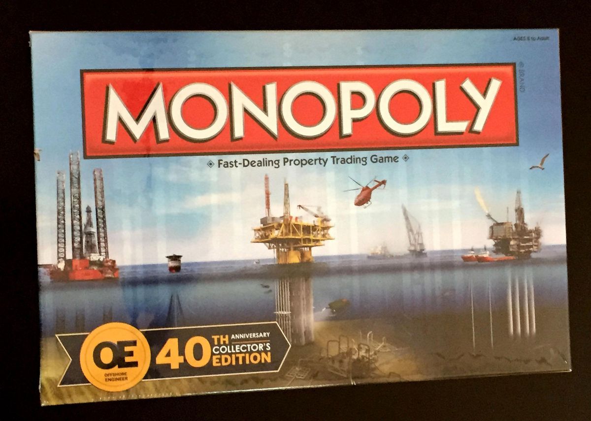 The OE 40th Anniversary Collector’s Edition Monopoly Game is decked out ...