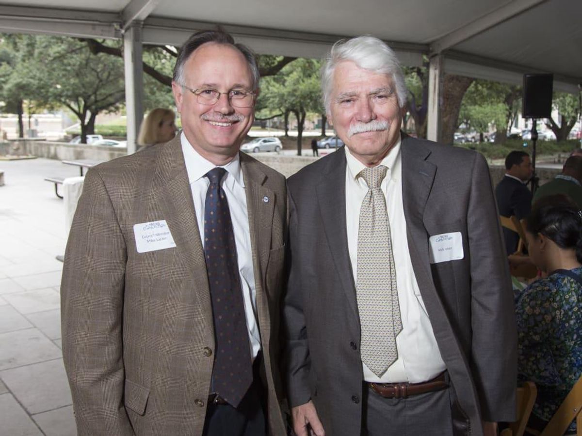 Council Member Mike Laster, Andy Icken. - CultureMap Houston