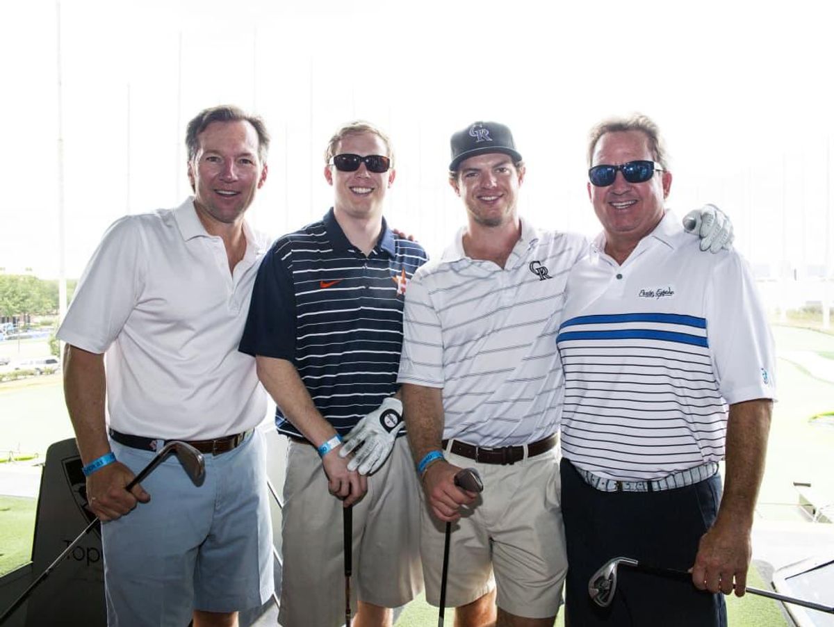 Jeff Henningsen, Cullen Cone, Carson Cone, Scott Cone. - CultureMap Houston