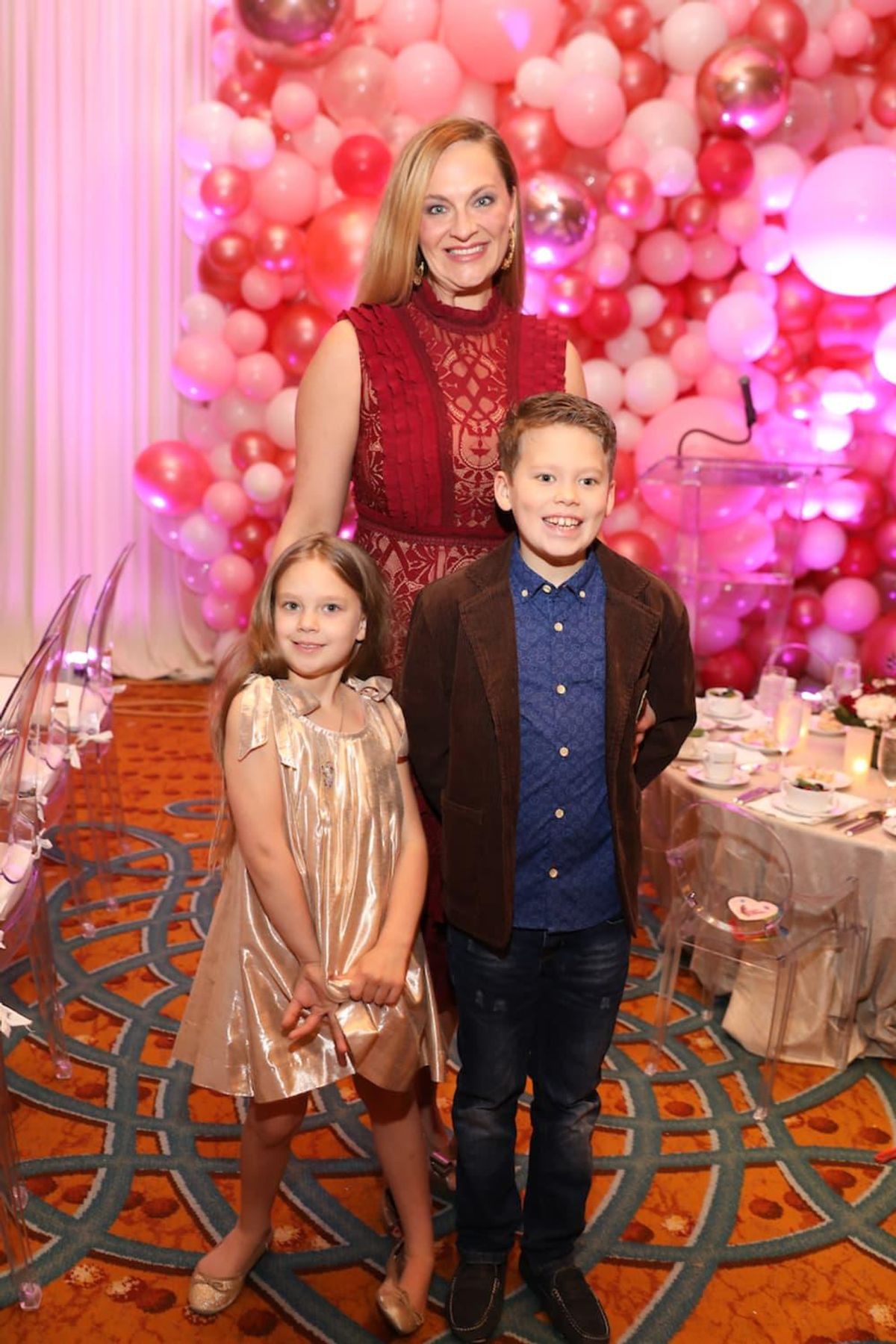 Rachel Regan and her two children. - CultureMap Houston