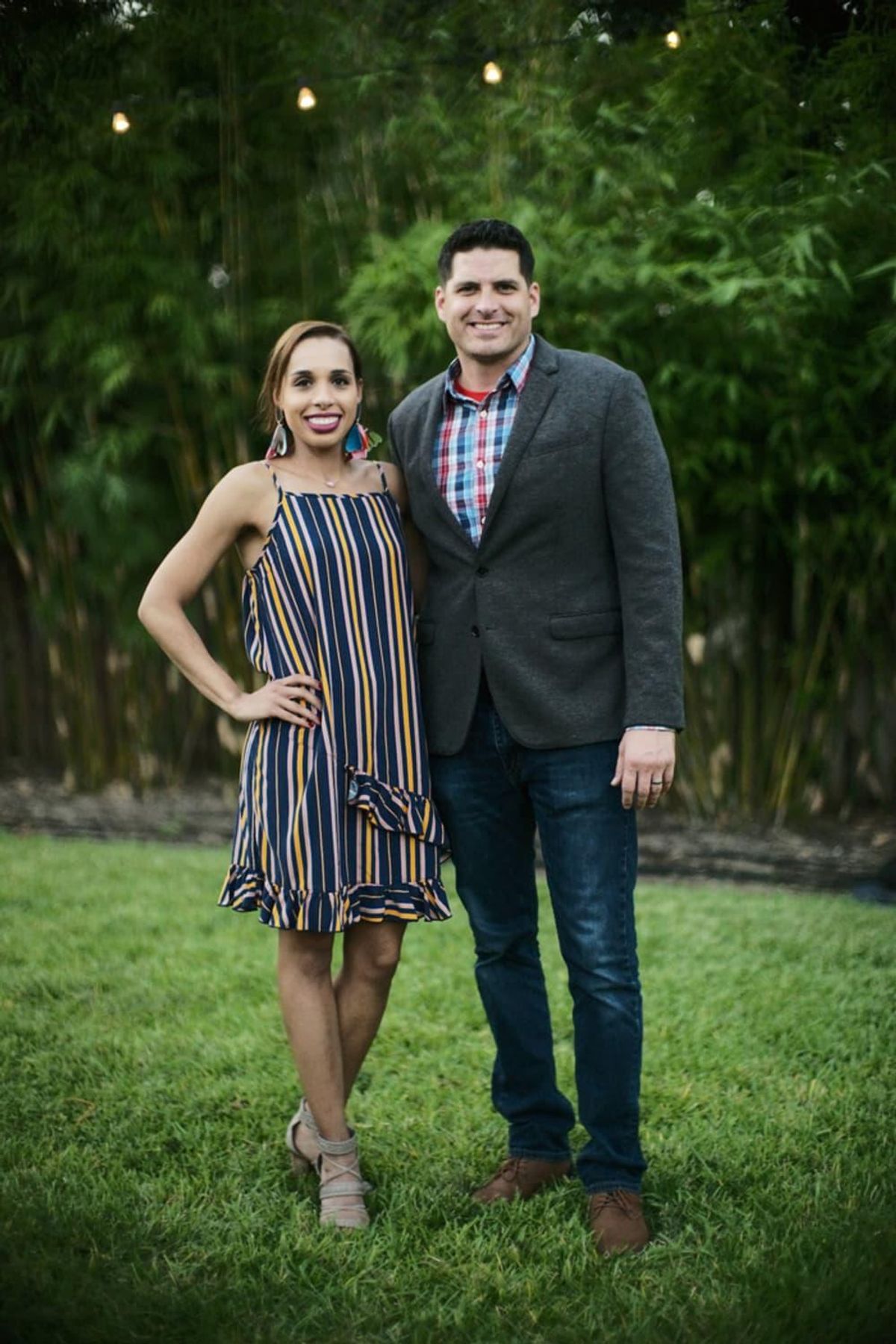 Lacey Dalcour and Jason Salas. - CultureMap Houston