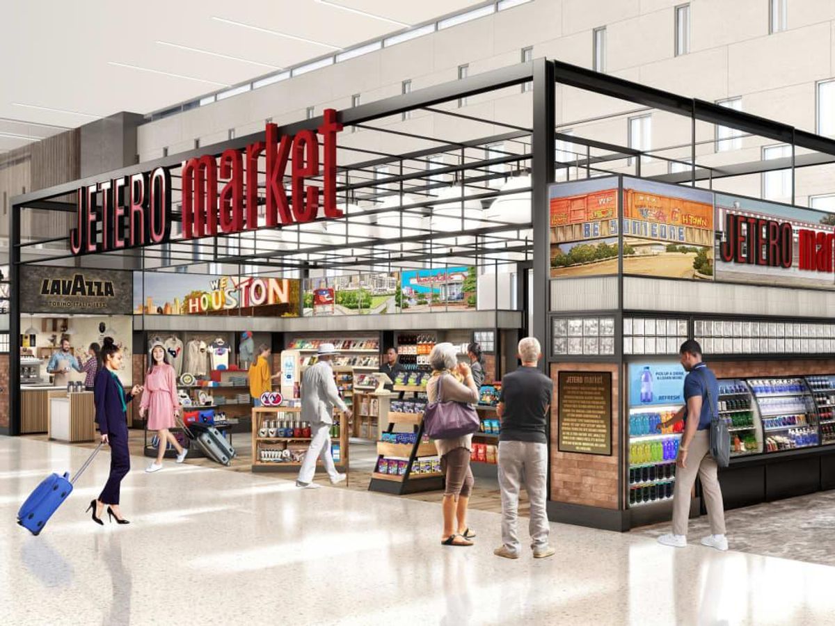 Jetero Market will serve as a newsstand and convenience store ...