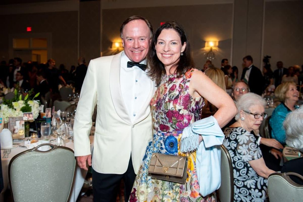 Robert Muse and Inprint Ball chair Cullen Geiselman. - CultureMap Houston