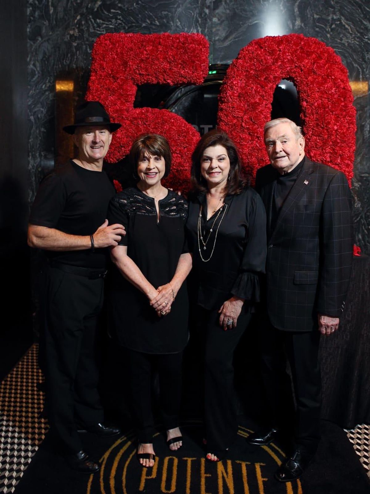 Tony Gracely, Mary Gracely, Laura Ward, and Dave Ward. - CultureMap Houston
