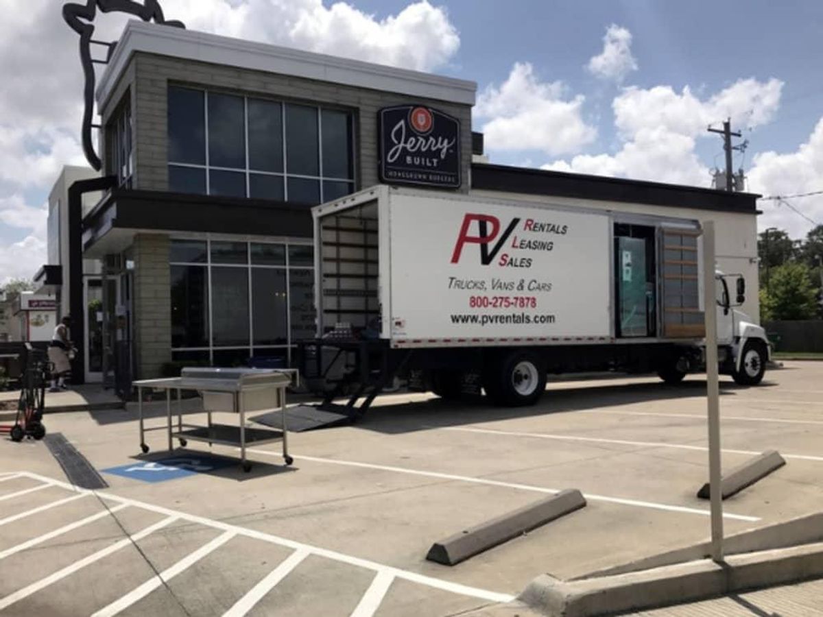 Workers removed equipment from Jerry Built Tuesday afternoon ...