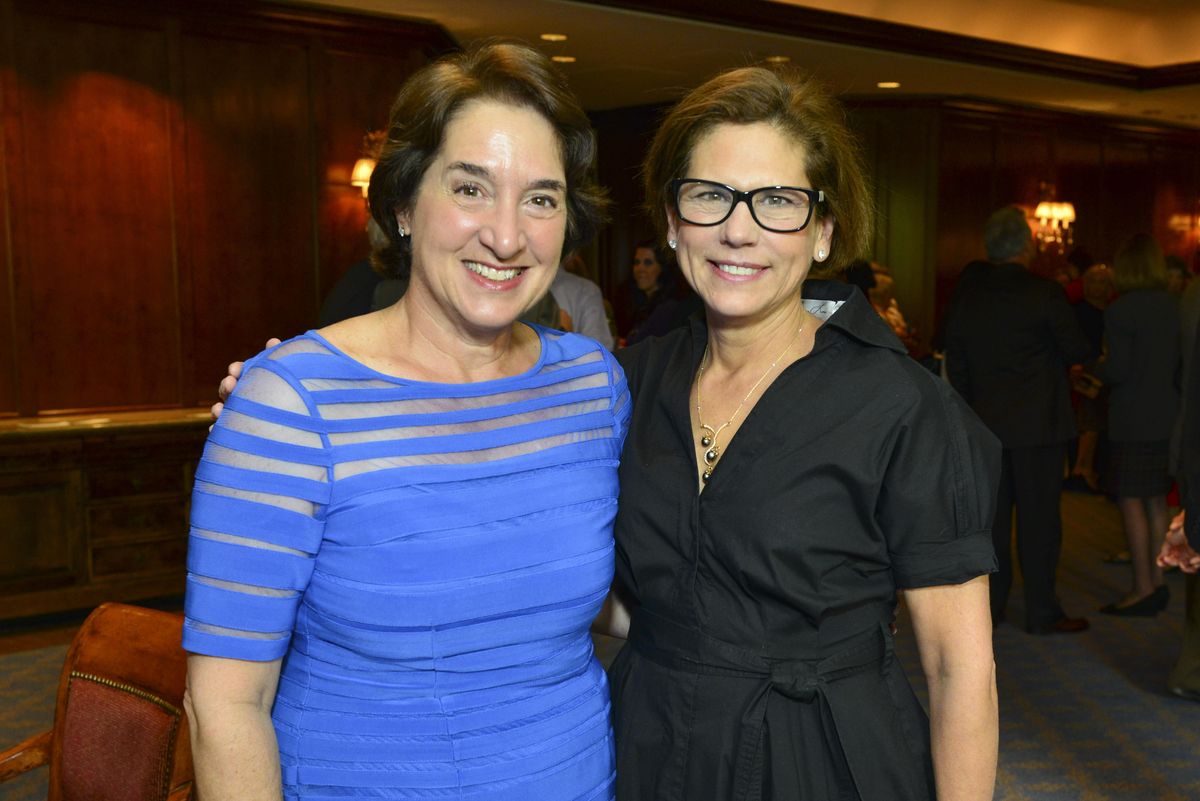 Jes Hagale, left, and Nancy Ruez. - CultureMap Houston