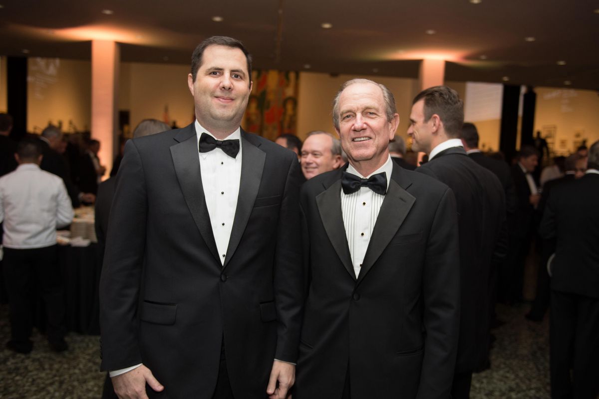 Jim Bucher, left, and Brad Bucher. - CultureMap Houston