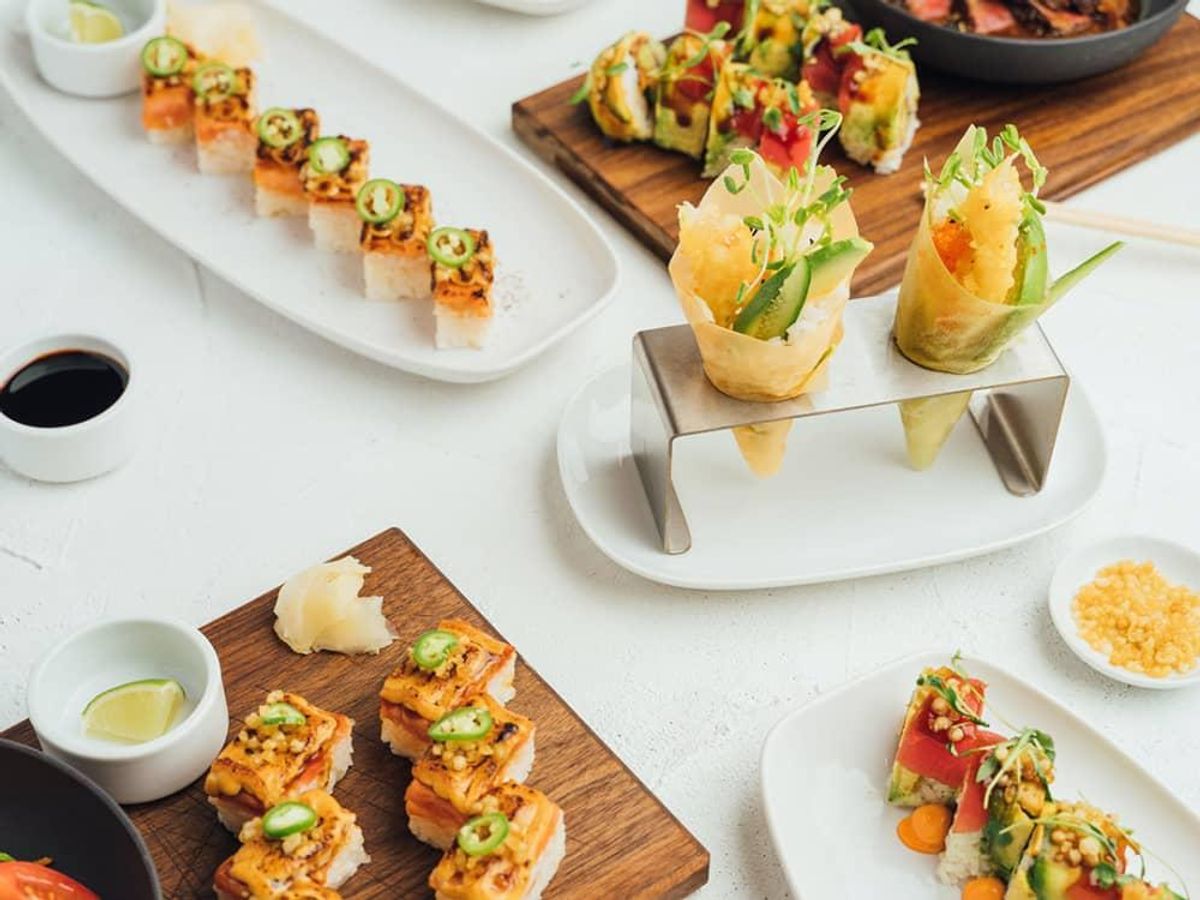 A selection of sushi. - CultureMap Houston