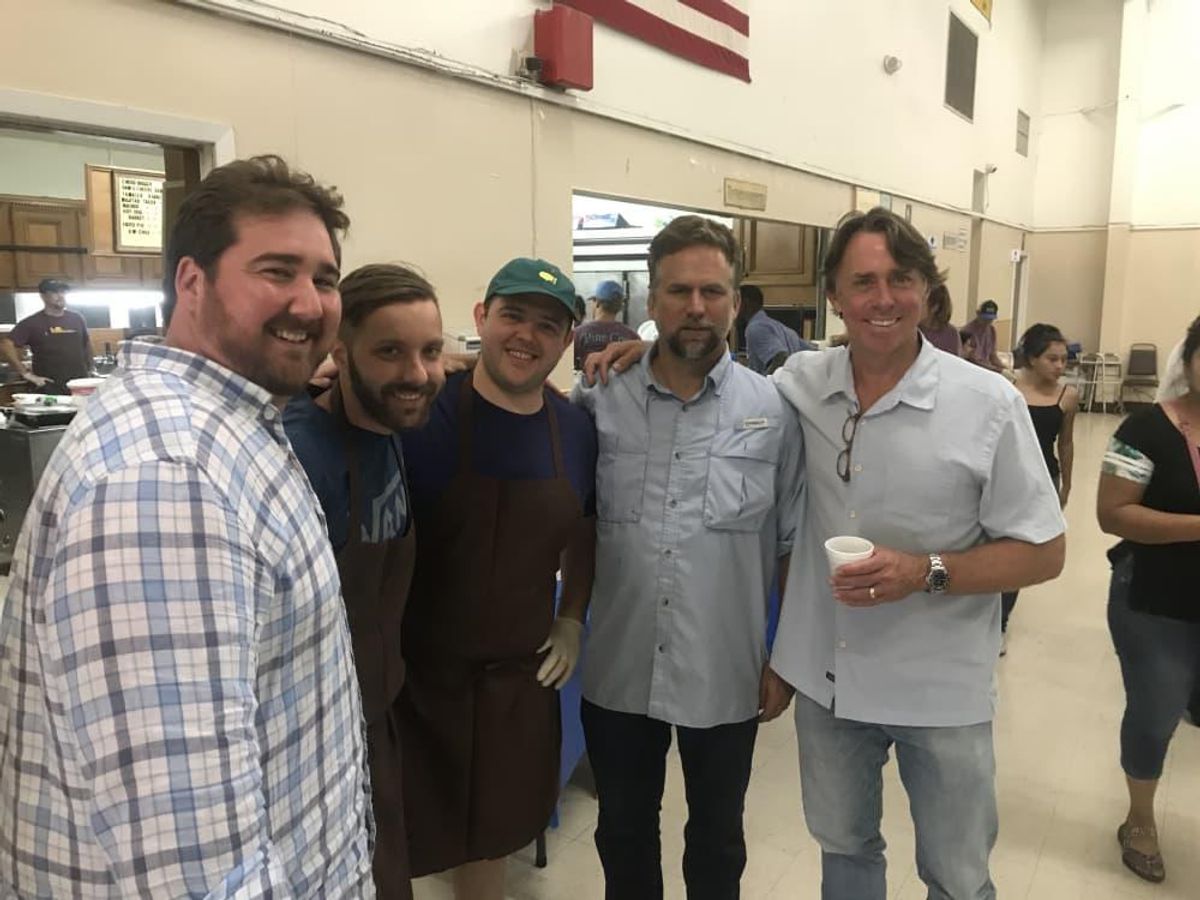 Drake Leonards, left, is collaborating with John Besh, right, on Eunice ...