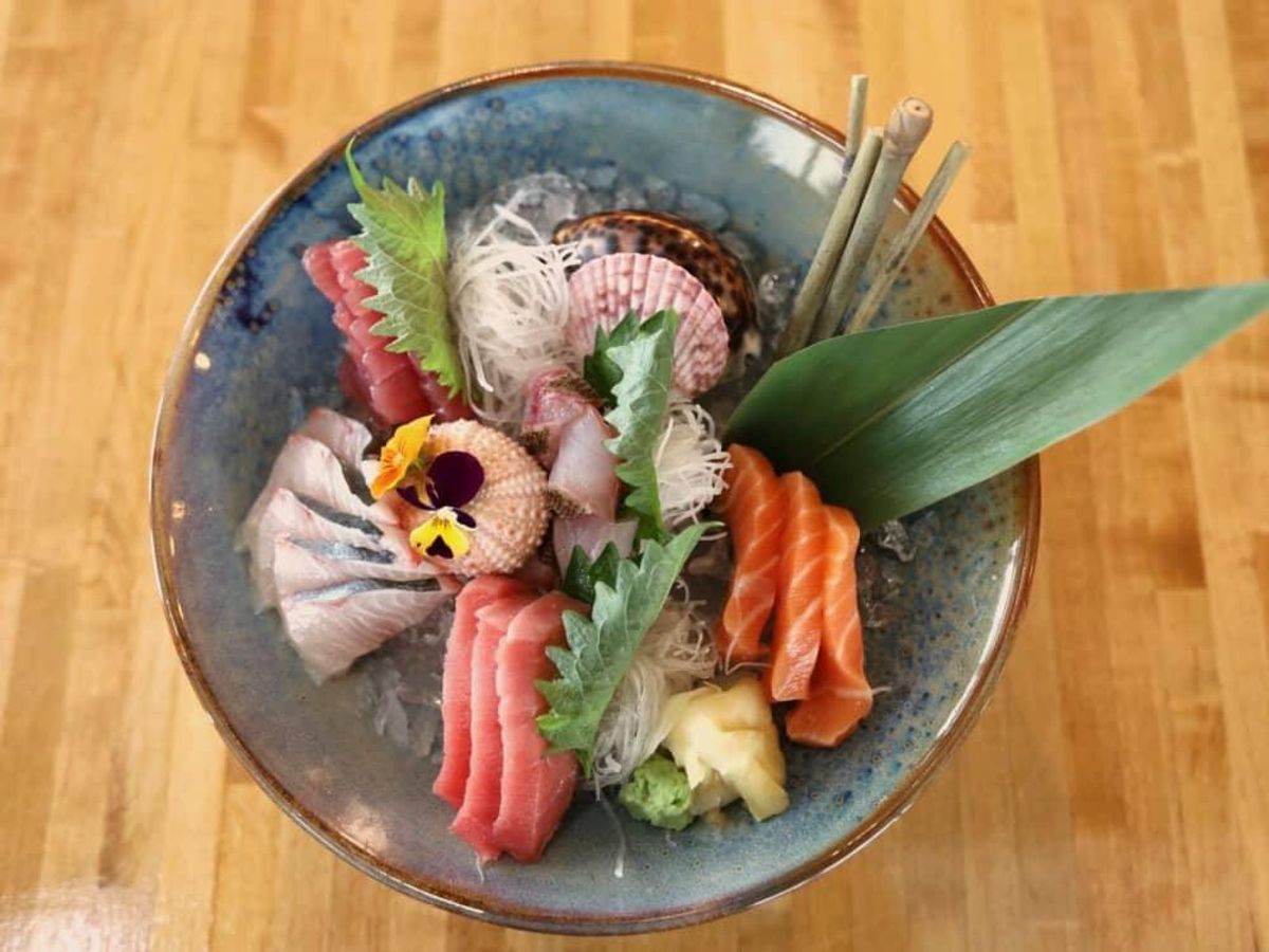 Chef's sashimi for two. - CultureMap Houston