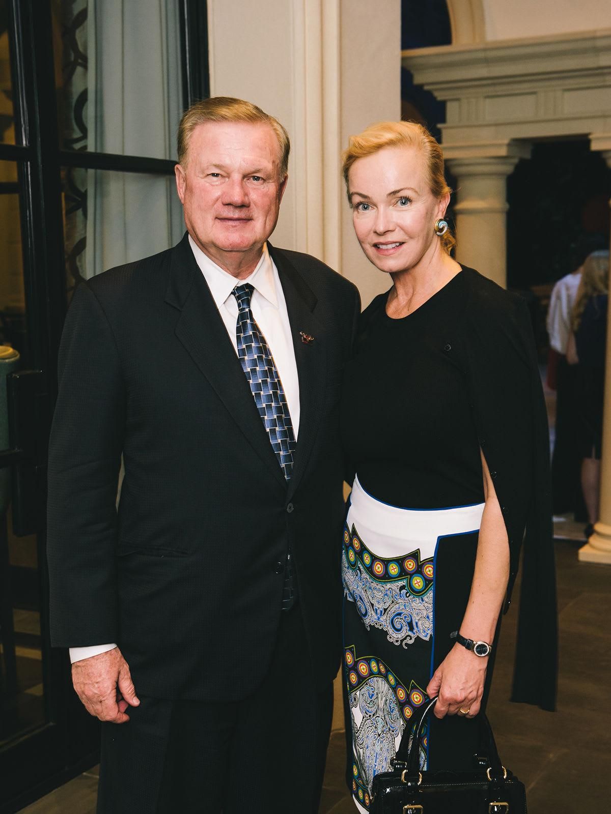 Keith and Alice Mosing at The Memorial Hermann at the Under the ...