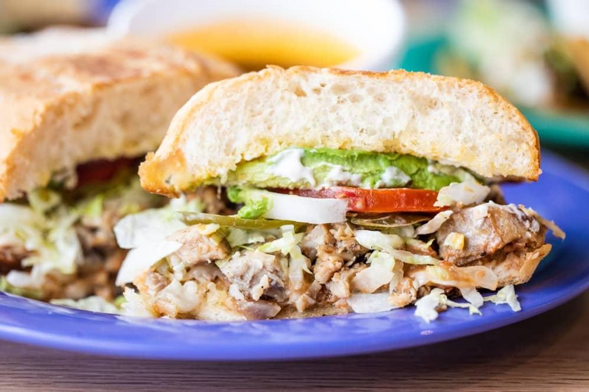 Tortas come with a variety of fillings. - CultureMap Houston